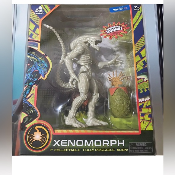 Lanard | Toys | Lot Of 2 Special Edition Alien Collection Xenomorph Drone 7 Action Figures New ...